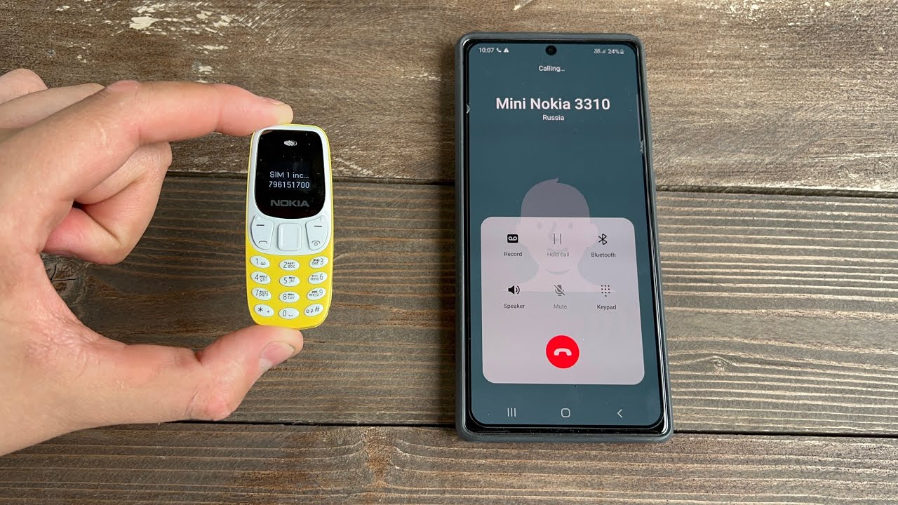Biggest Phone in the World vs Smallest Phone Incoming Call Mini Phone ...