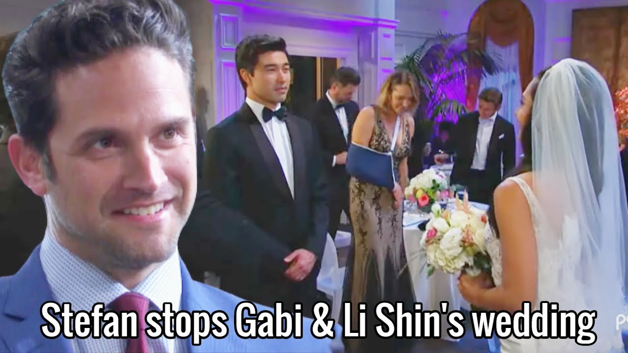 Stefan recalls Gabi causing her and Li Shin's wedding to be destroyed ...