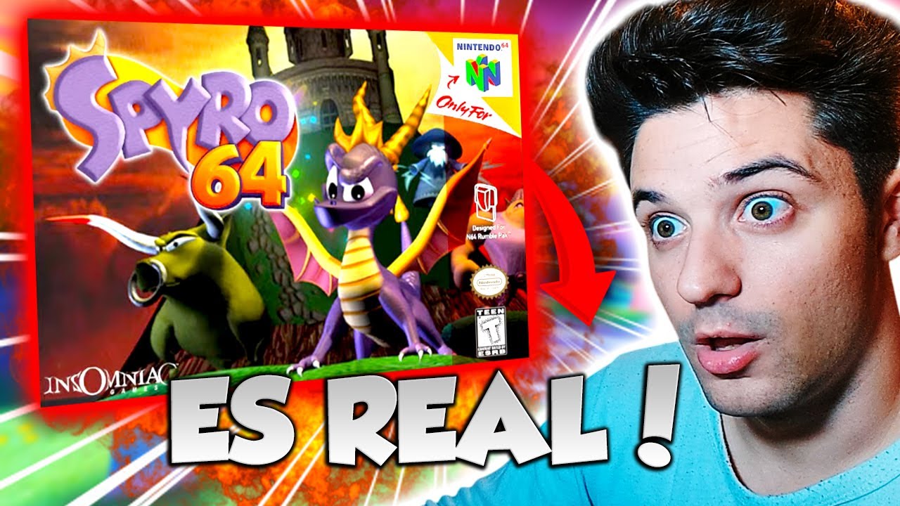 💥 APARECE UN SPYRO PARA LA NINTENDO 64 😲💜 - YouTube