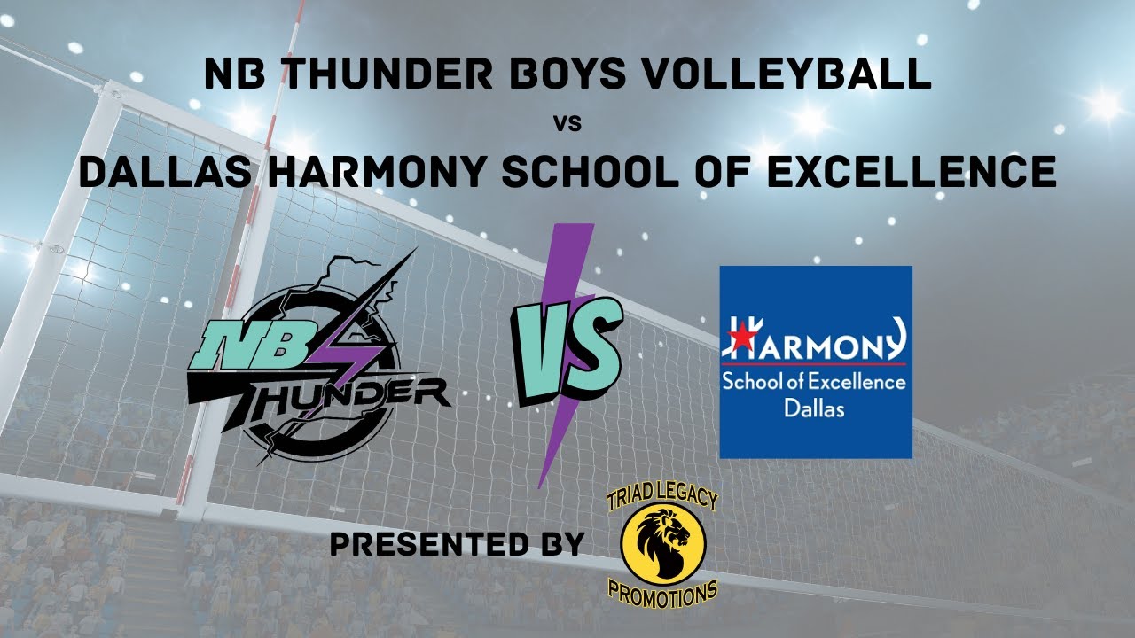 NB Thunder vs Dallas Harmony School of Excellence (BVB Varsity) - YouTube