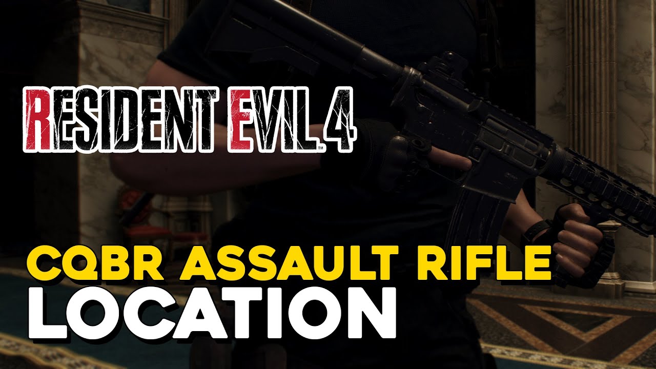 Resident Evil 4 Remake How To Get The CQBR Assault Rifle - YouTube