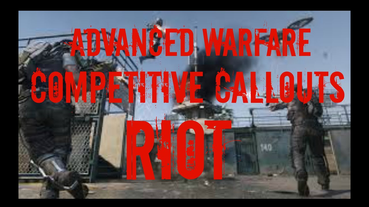 Call of Duty: Advanced Warfare - MLG/UMG Map Callouts - Riot - YouTube