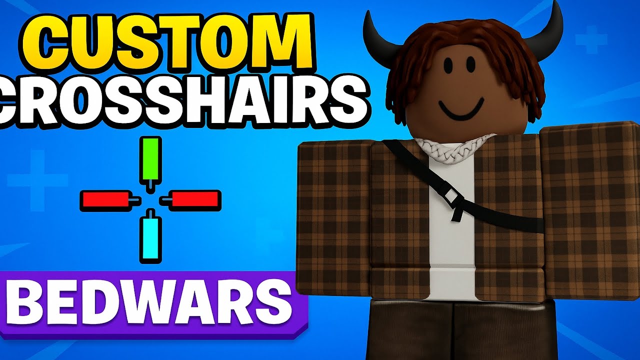 How To Get A Custom Crosshair In Roblox Bedwars. - YouTube