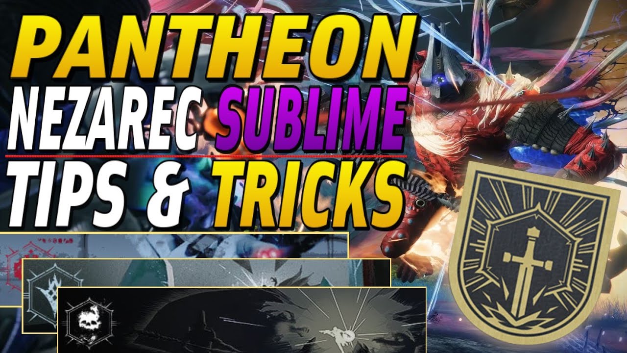 NUKE EVERY NEZAREC SUBLIME PANTHEON BOSS! How ANYONE Can Unlock The NEW ...