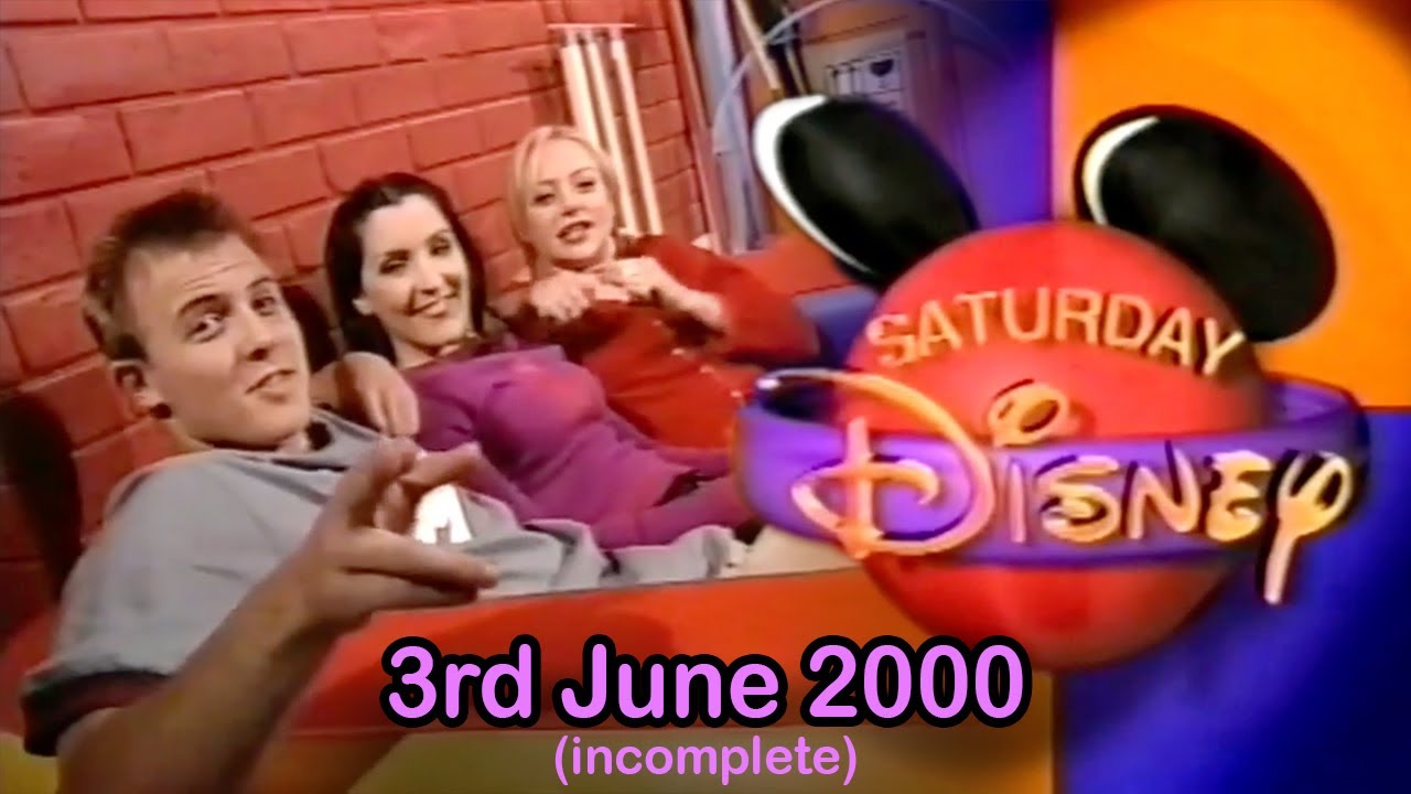 Saturday Disney - June 3rd 2000 (Incomplete) - YouTube