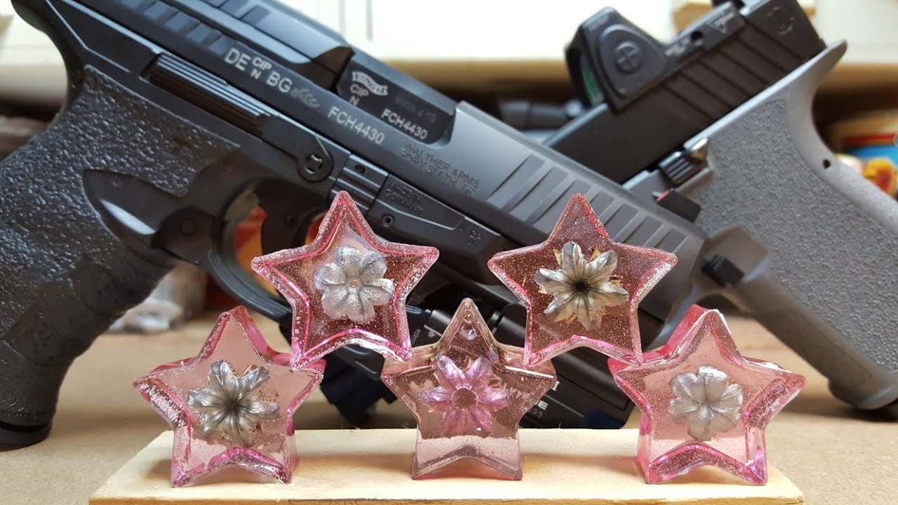 Making Resin Hollow Point Bullets - YouTube