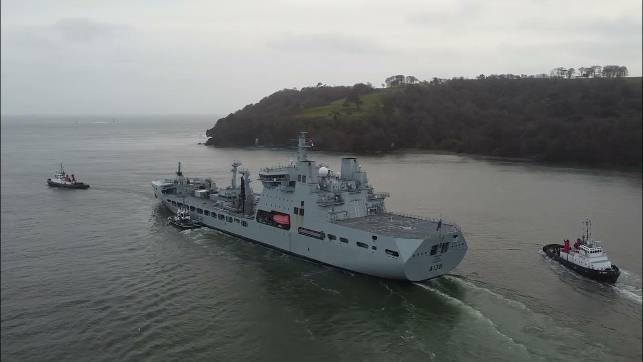 RFA Tidesurge A138 - YouTube
