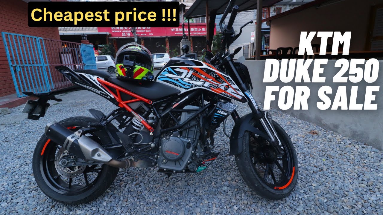 KTM DUKE 250 BS4 FOR SALE | AT CHEAP PRICE | 2018 MODEL | AKR - YouTube