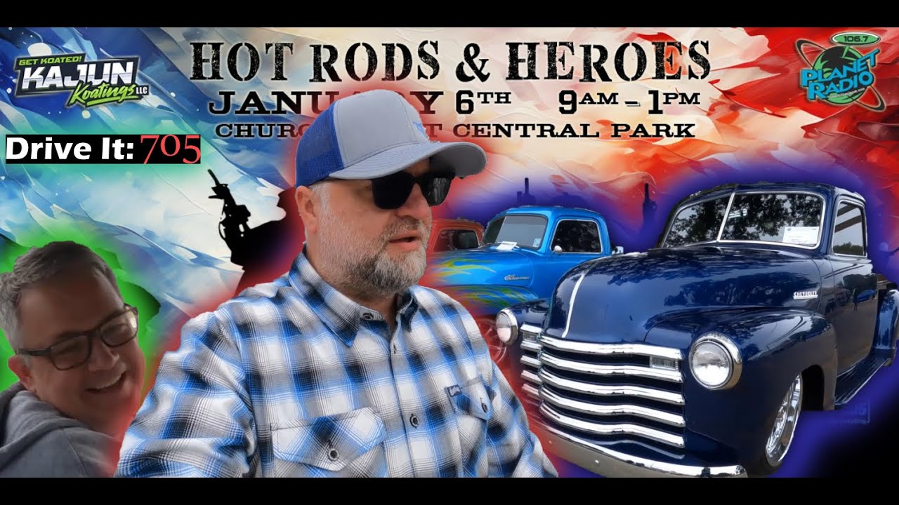 Drive It: Hot Rods and Heroes 2023-24 in Church Point - YouTube