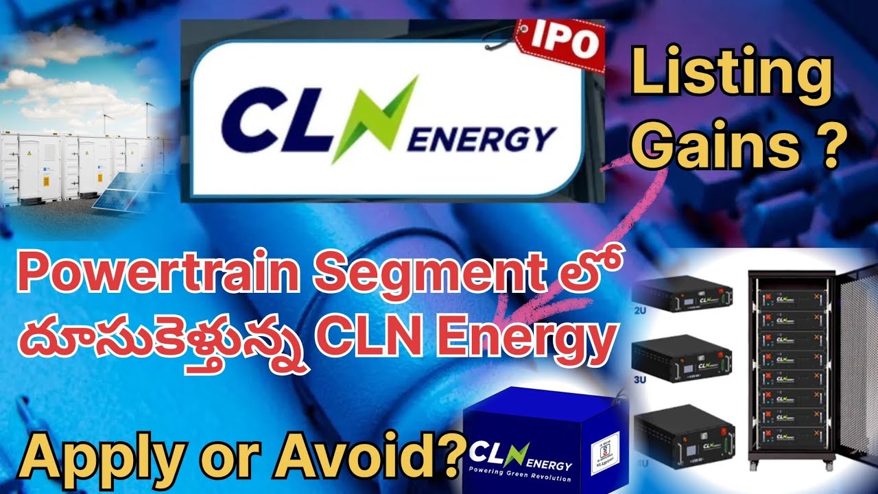 CLN Energy IPO Review . CLN IPO Review . GMP . Listing Gains . Apply or ...