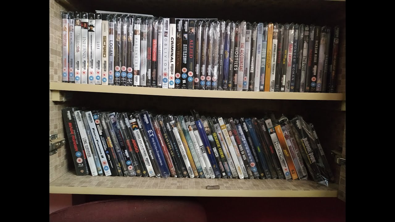Collection Video - Part 1 - Over 100+ 4K UHD Blu Ray Collection (till ...