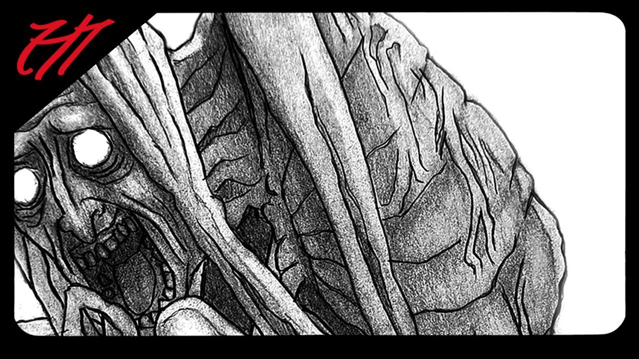 Drawing SCP-096 | The Shy Guy - YouTube