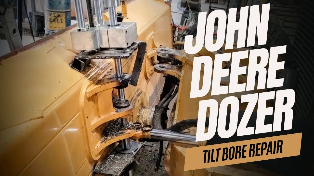 John Deere Dozer - Tilt Bore Repair - YouTube