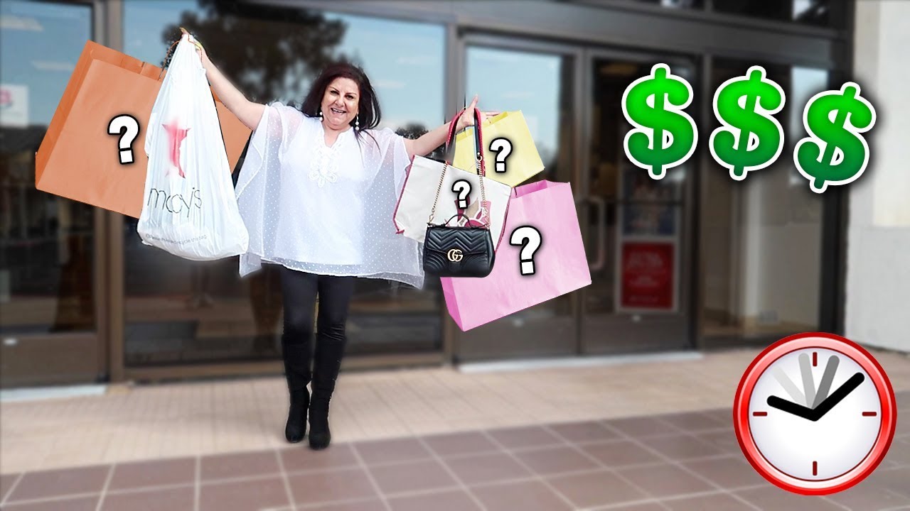 MOTHERS DAY SHOPPING CHALLENGE! BUY ANYTHING YOU WANT... - YouTube
