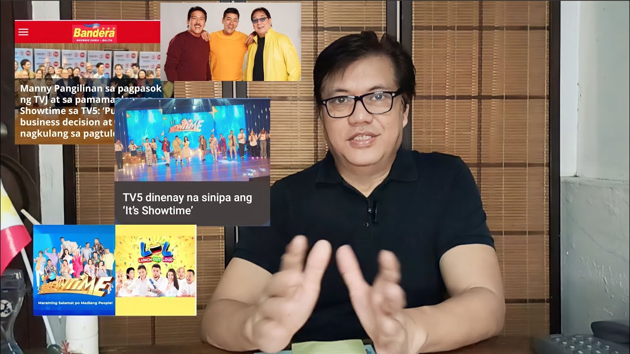 It's Showtime sinipa ng TV5? MVP nagpaliwanag! May pasaring sa TAPE ...