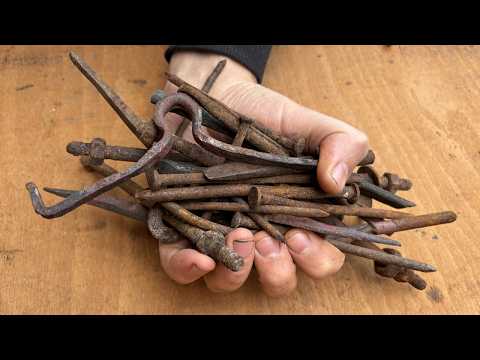 Forging the TRASHMASCUS Knife