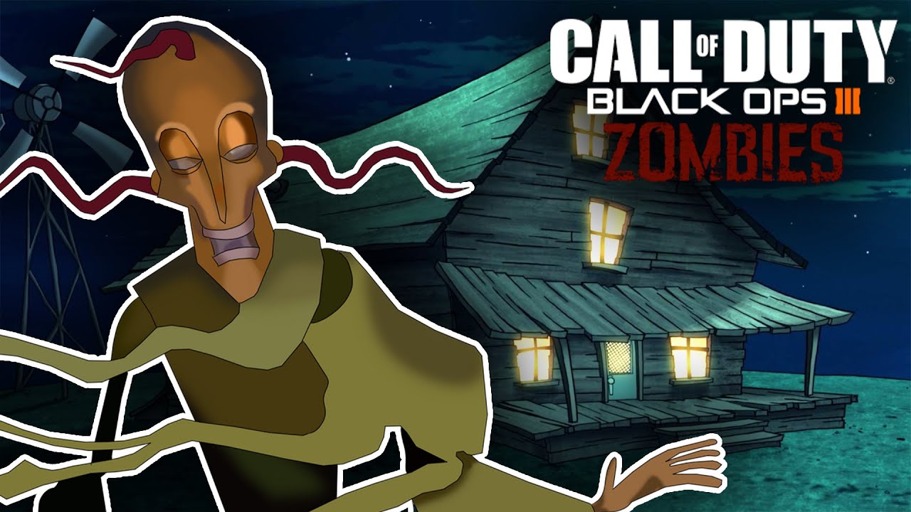BO3 Zombies - Courage the Cowardly Dog Map - YouTube