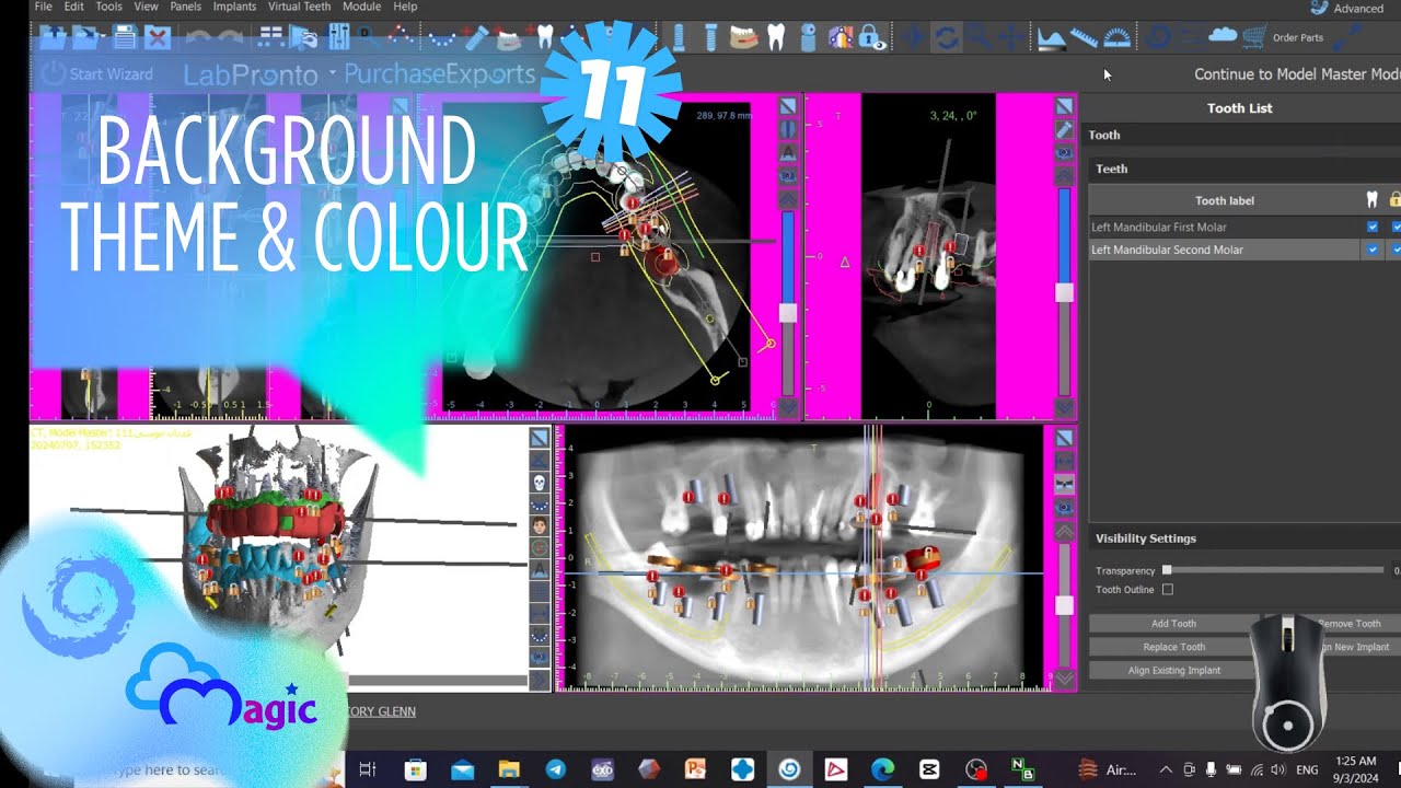 Blue Sky Software / Background theme & colour - YouTube