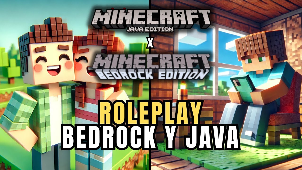 Roleplay Minecraft en Bedrock y Java (Crossplay) - YouTube