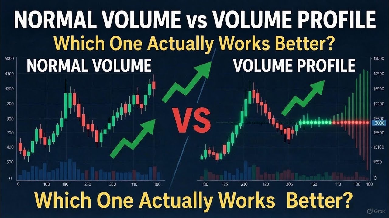 How to Use Volume Profile vs Standard Volume | Trading Strategy Guide ...