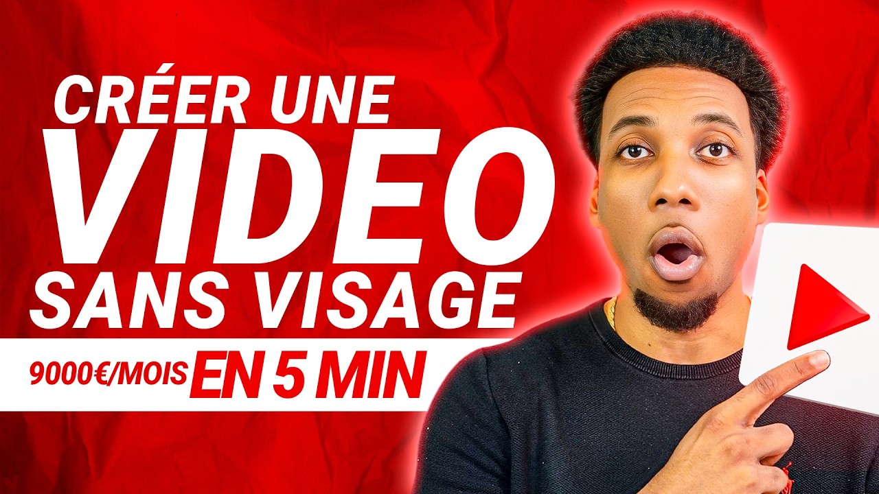 Gagne 9000€/mois Avec Cette Niche Youtube Sans Visage et l'IA (Simple et Rapide) - YouTube