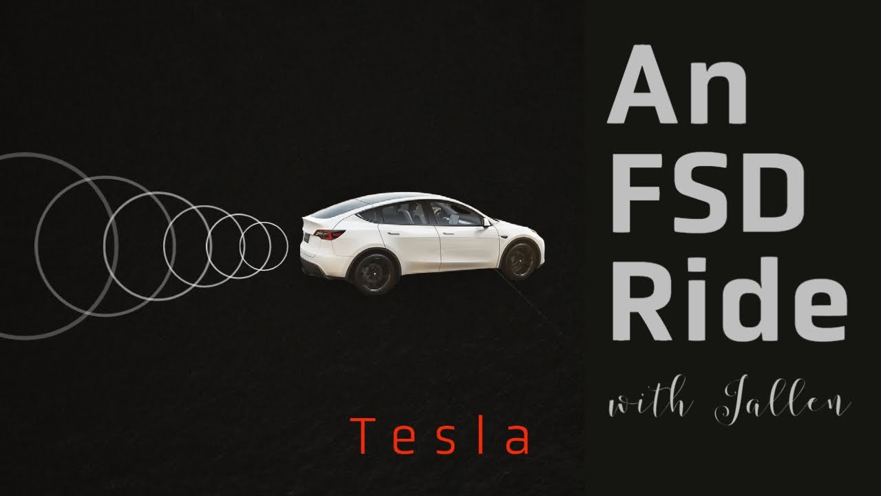 Chill Beats on Tesla FSD | Ride with Jallen - YouTube