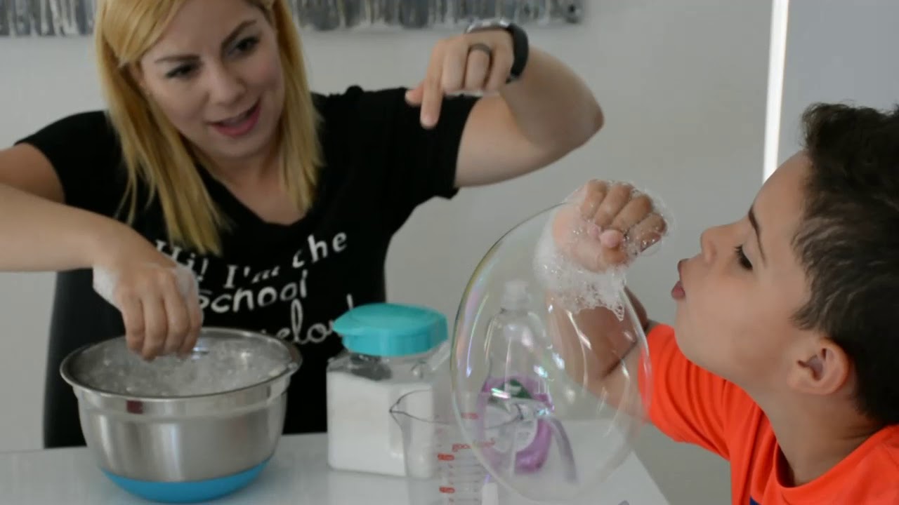 Bubbles Party Counselor Mrs. Santiago - YouTube