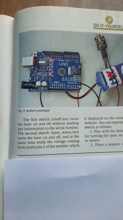 INTERFACING A LASER with Arduino - YouTube