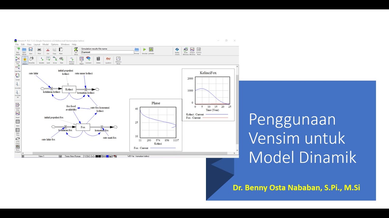 Pengembangan Struktur Model Dinamik dengan Vensim - YouTube