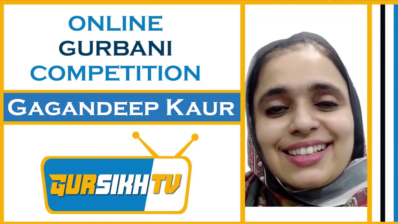 Online Gurbani Competition : Gagandeep Kaur - YouTube