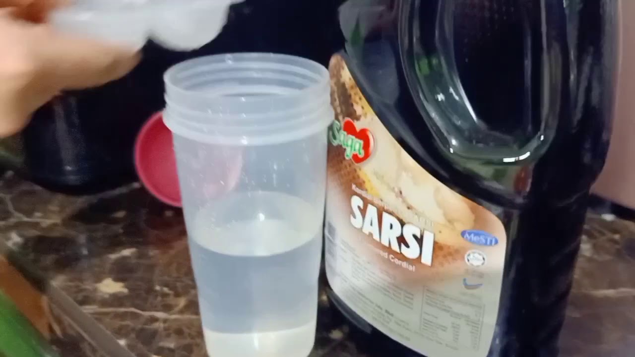 Sarsi Shake aka Sarsaparilla Shake - YouTube