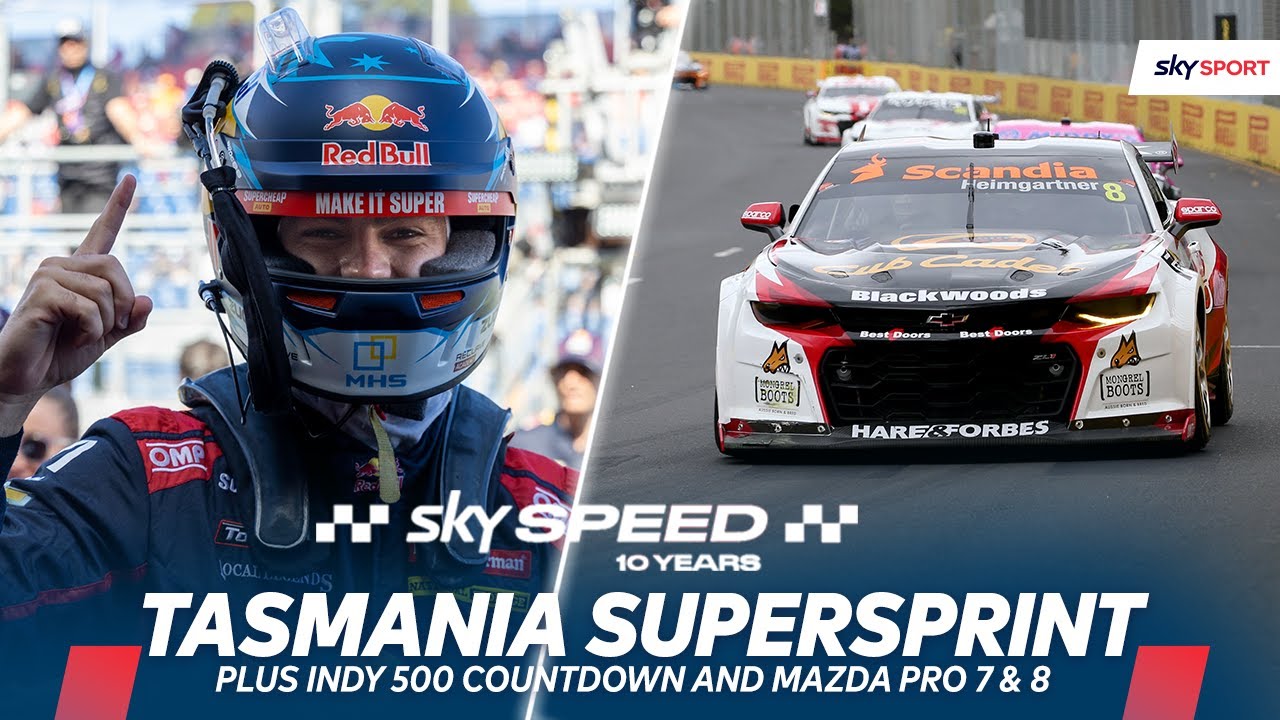 Supercars ROAR into TASMANIA 🦁 | Sky Speed - YouTube