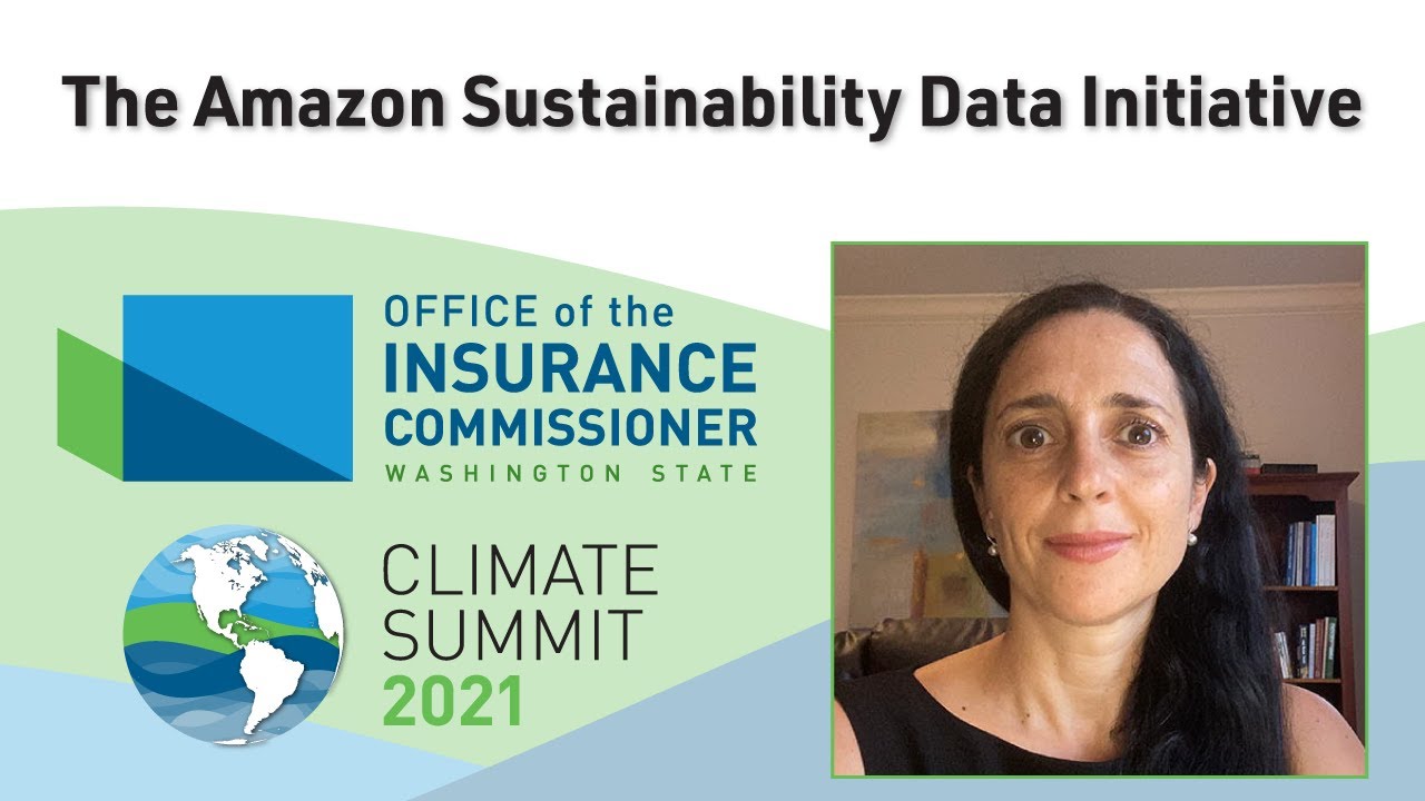 Climate Summit 2021: The Amazon Sustainability Data Initiative - YouTube