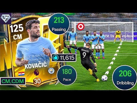 Strong in Midfield 🛡️💥 120 Ovr KOVACIC Review Fc mobile 