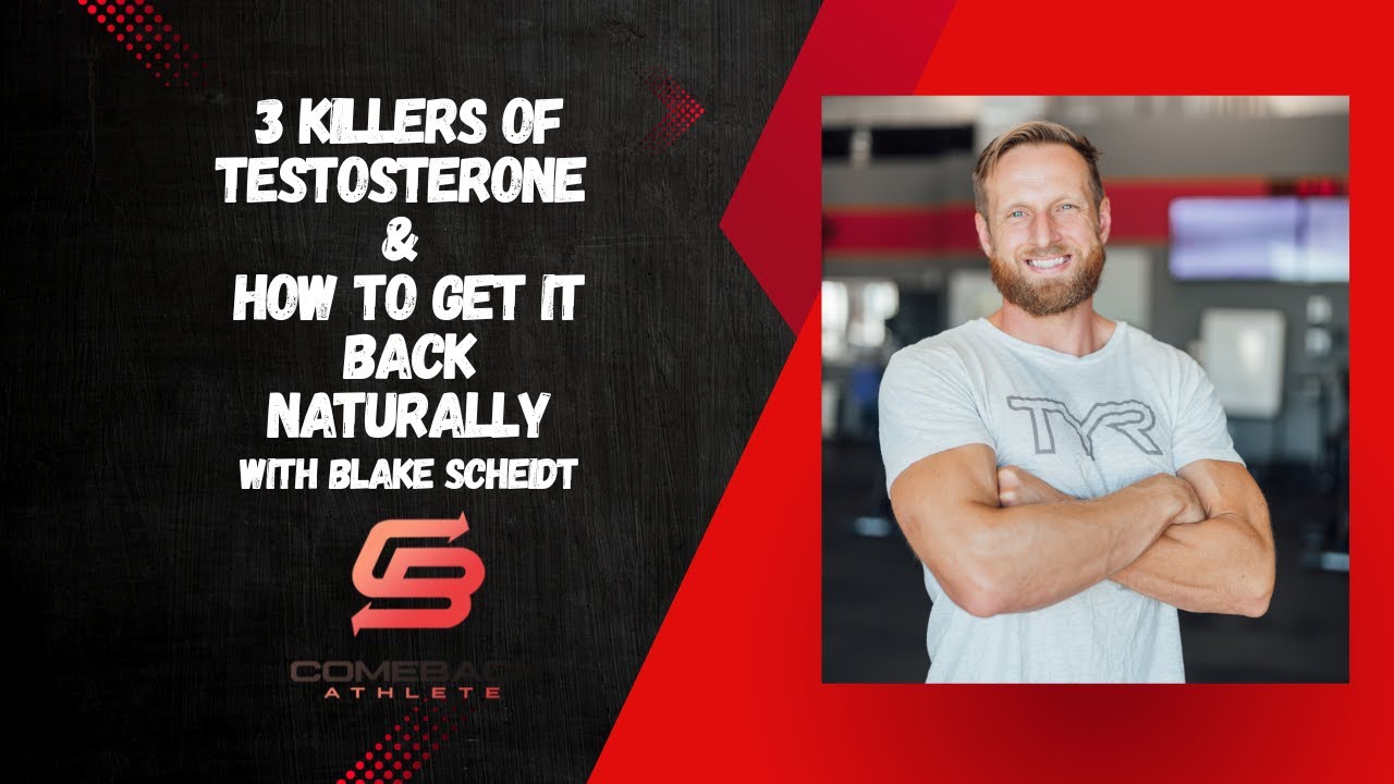 🎙️ 3 Killers of Testosterone & How to Get It Back Naturally - YouTube