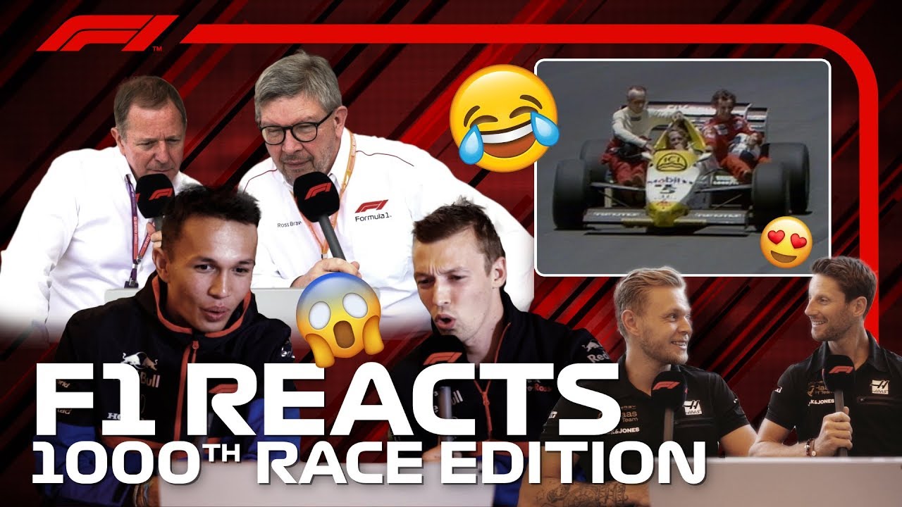 F1 Reacts: Drivers And Pundits Re-Live F1's Greatest Moments | Race ...
