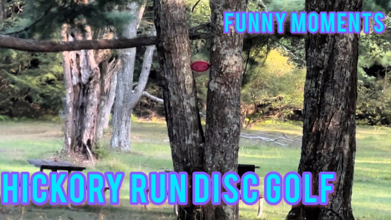 Hickory Run State Park Disc Golf | Fun round smacking Trees playing ...