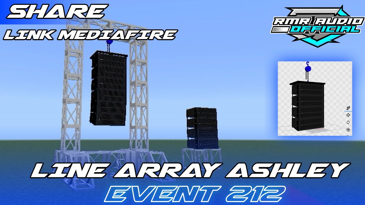 SHARE ADDON LINE ARRAY ASHLEY EVENT 212 /Mod Minecraft 3d - YouTube