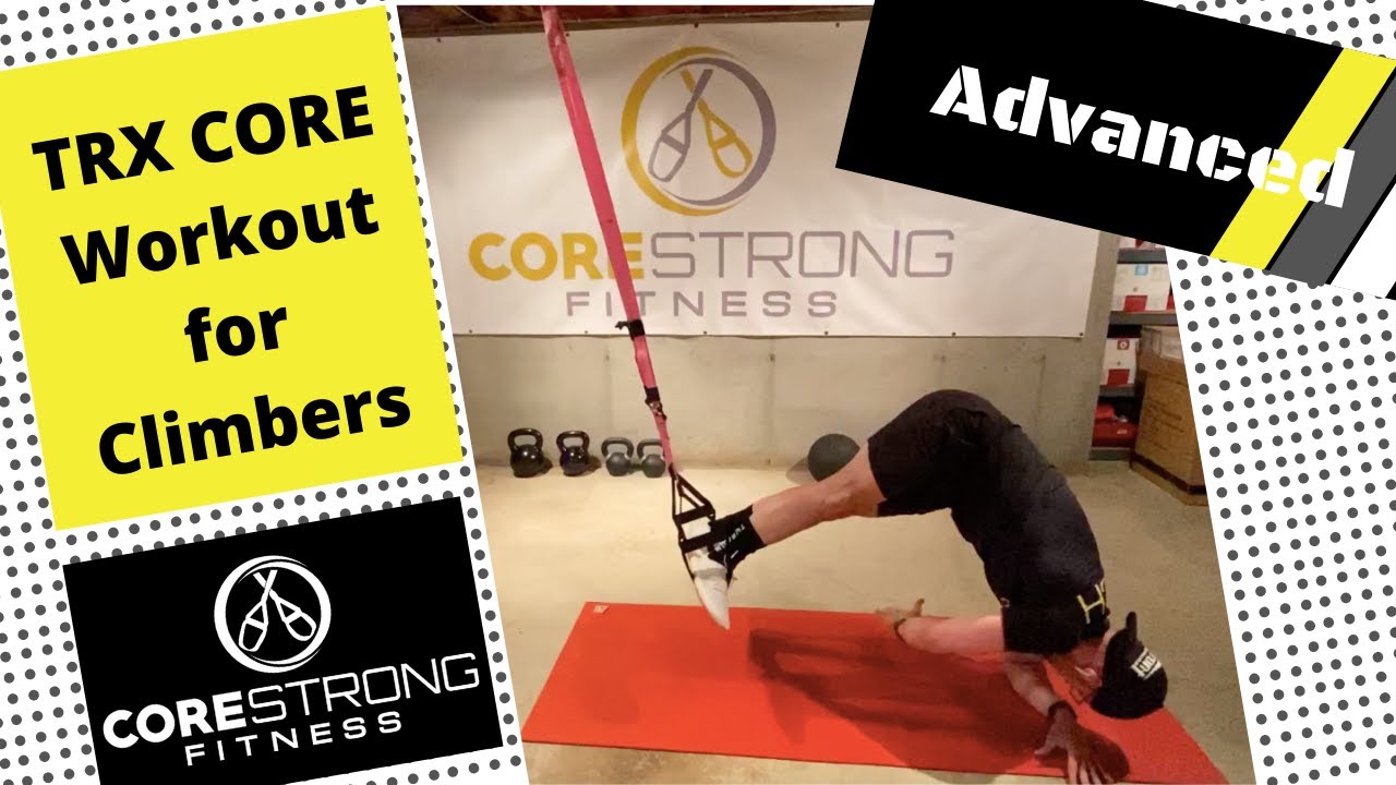 Advanced TRX CORE Workout for Climbers - YouTube
