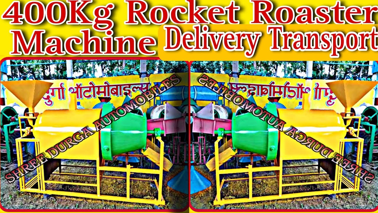 400Kg Rocket Roaster Machine Delivery To Transport,Fryums Roaster ...