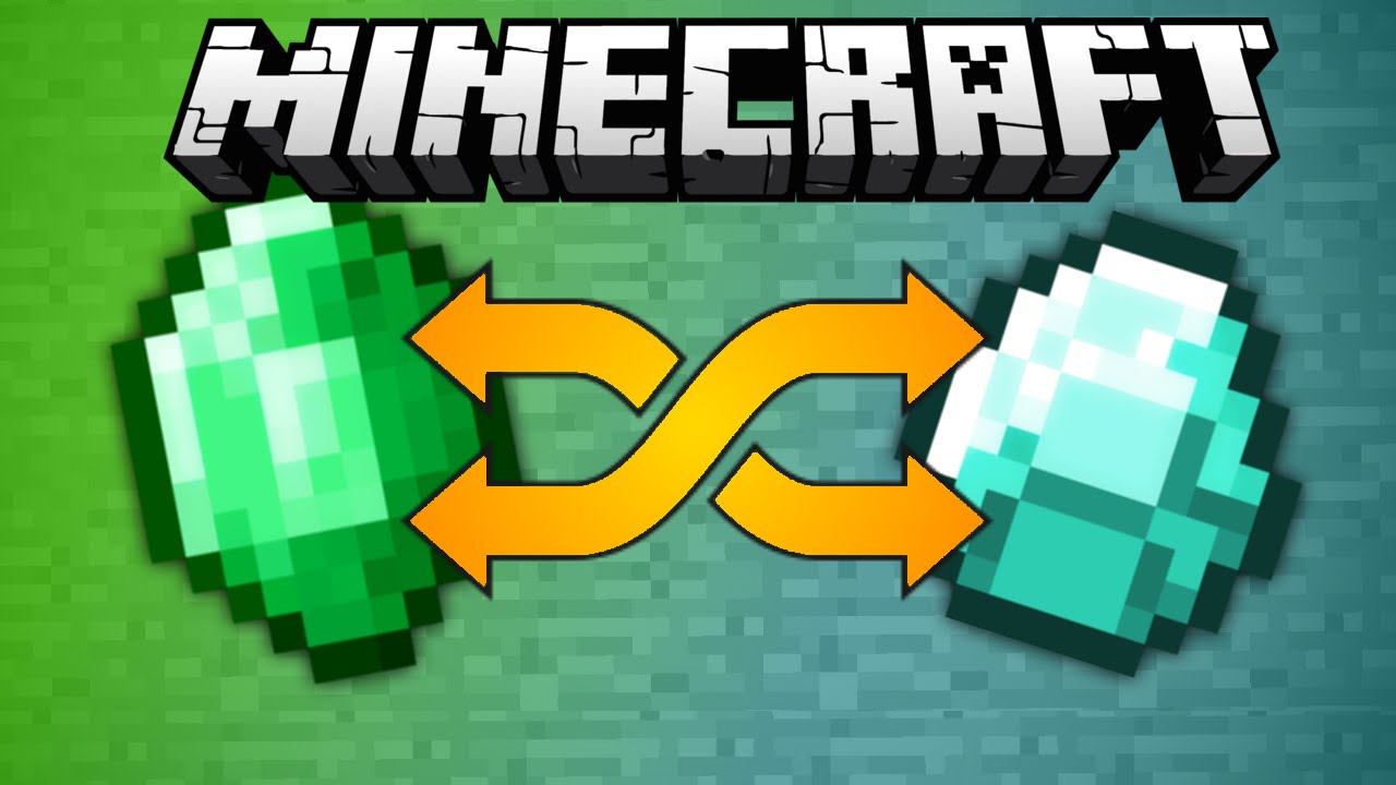If Diamond and Emeralds Switched [Minecraft Machinima] - YouTube