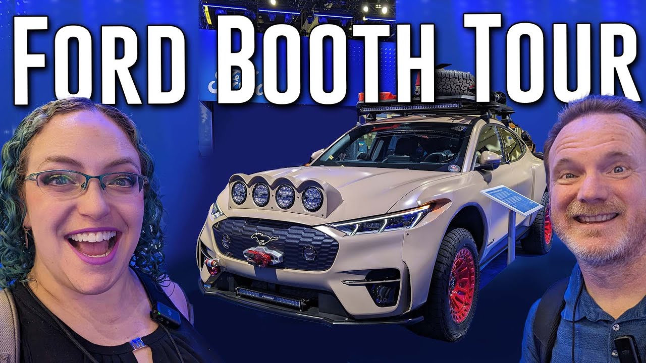 Ford tour at the LA Auto Show | With Mike Levine! - YouTube