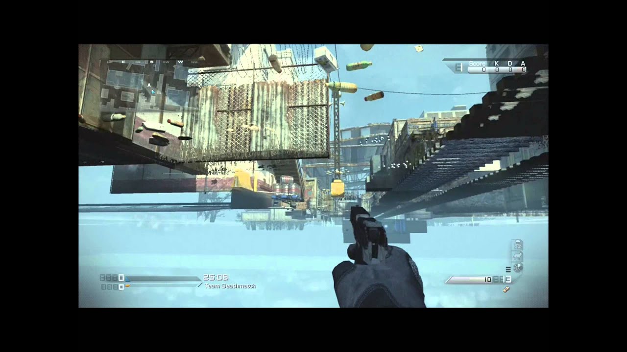 Call of Duty Ghosts Glitch!- Under the Map on Freight - YouTube