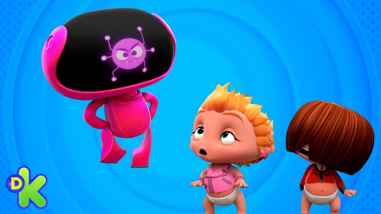 Los bebés intentan ayudar a MYO | Mini Beat Power Rockers | Discovery ...