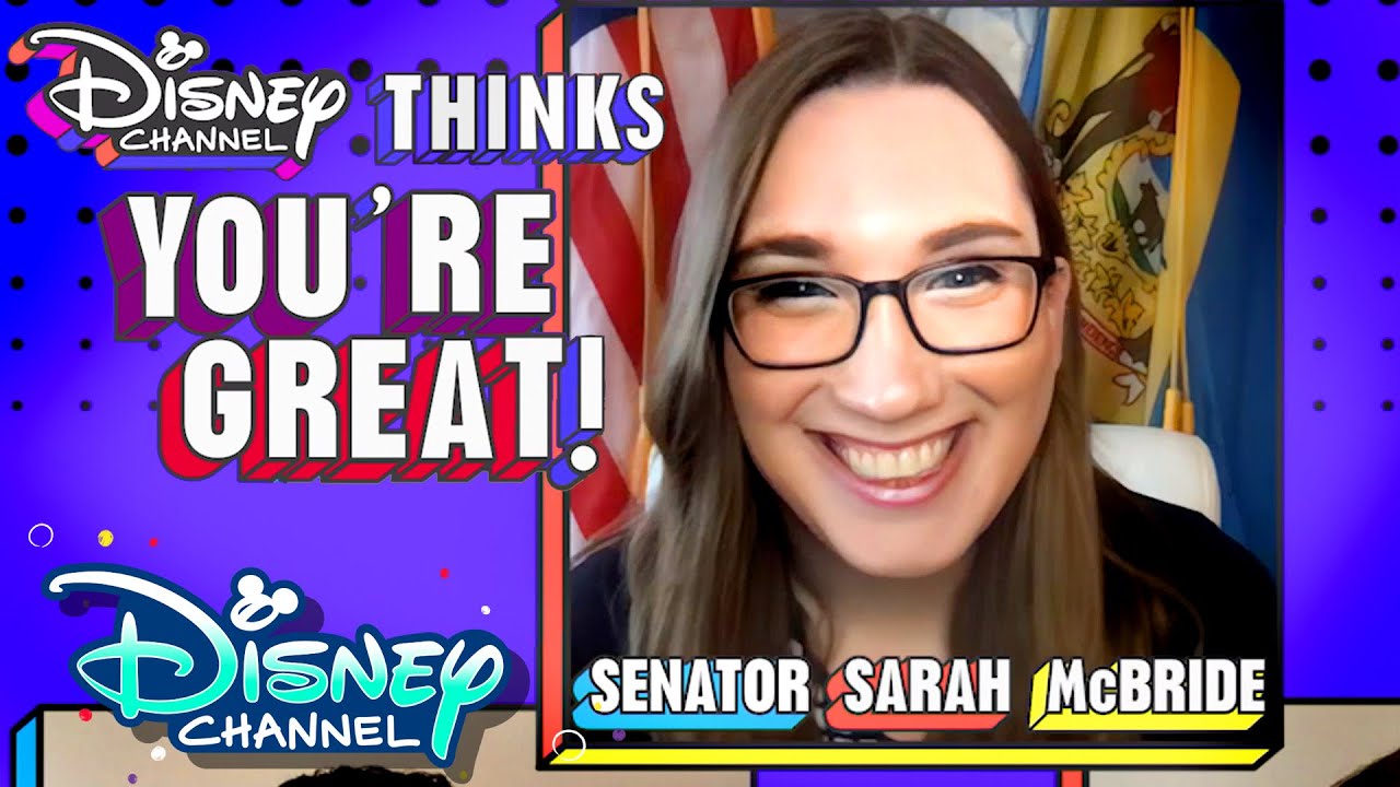 State Senator Sarah McBride | In The Nook | Disney Channel - YouTube