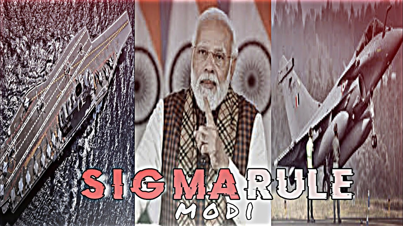 😈Modi X INS VIKRANT status || MODI pakistan sigma rule||Army navy ...