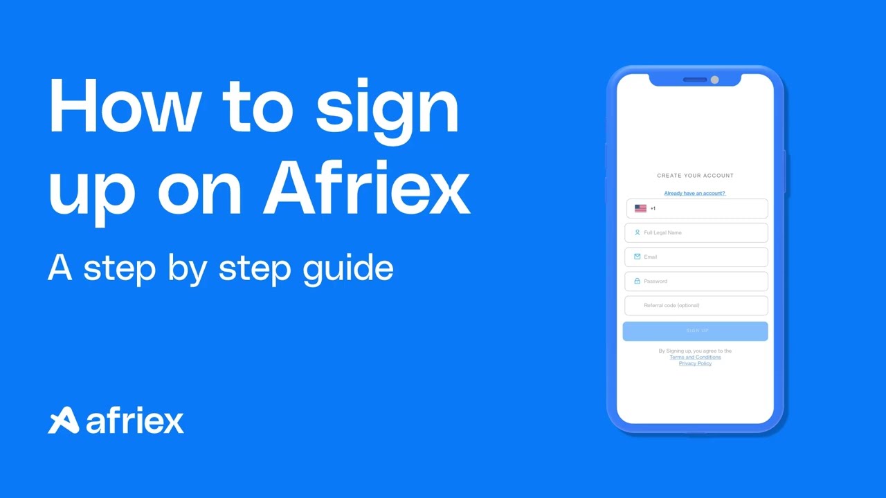 How To Sign Up for Afriex | Afriex Money Transfer - YouTube