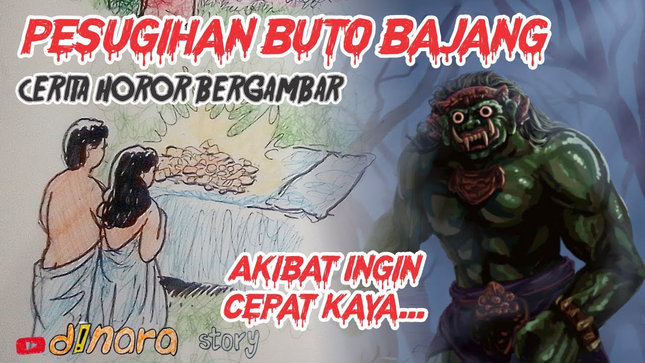 ingin Kaya Rela menjadi budak nafsu buto bajang || Pesugihan buto ...