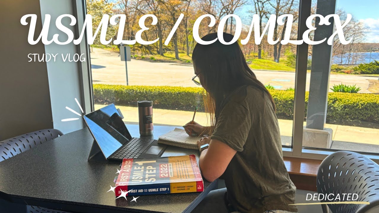 USMLE Step 1 & COMLEX Lvl 1 study vlog | highs and lows 🎢 - YouTube