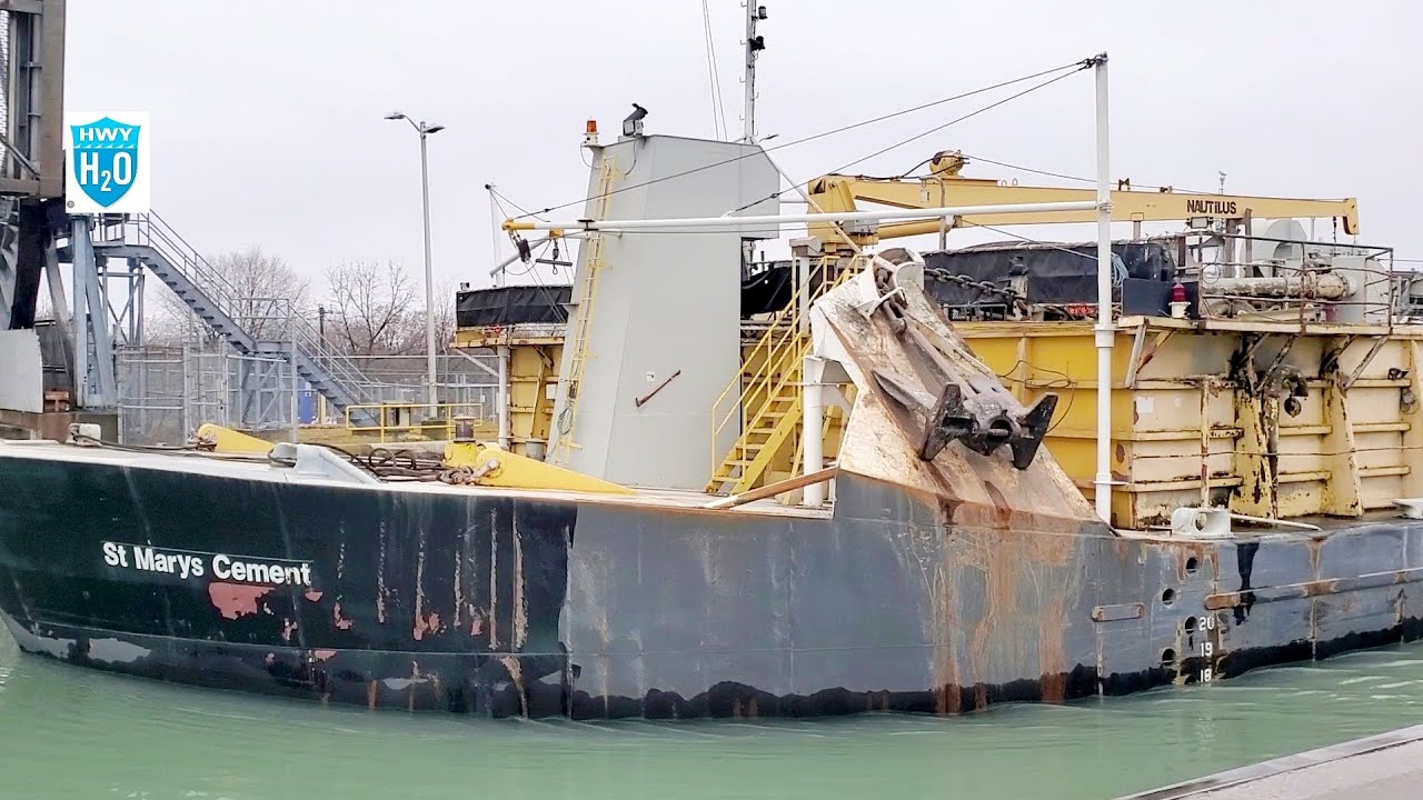 Pusher Tug, The Petite Forte (small but strong) St Marys cement barge ...